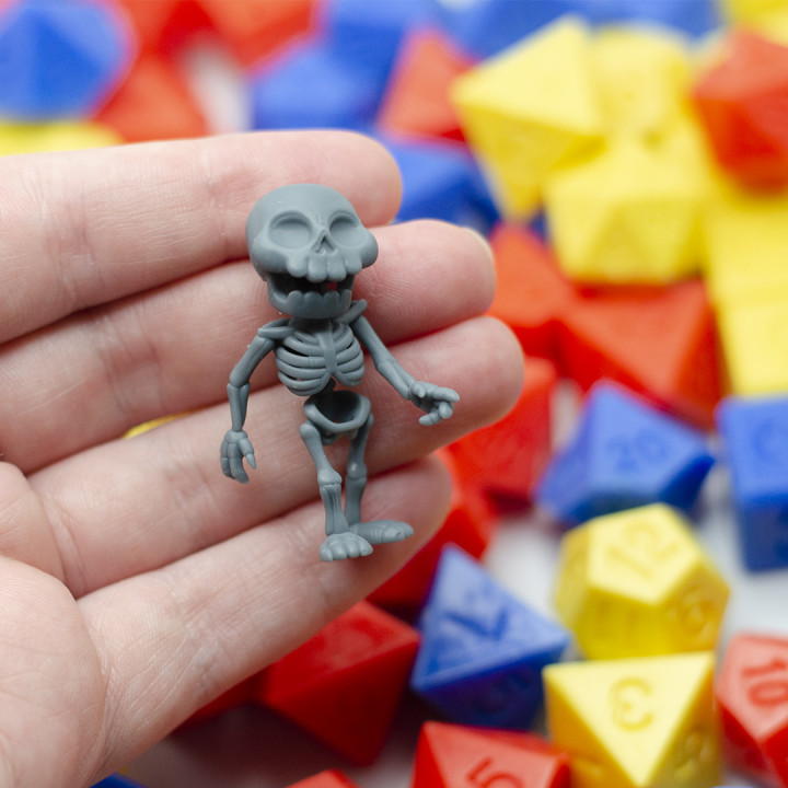 3D Printable Level 1 Dungeon BUNDLE! Skeletons, Slimes and Eyebats! by ...