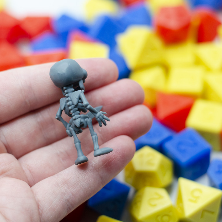 3D Printable Level 1 Dungeon BUNDLE! Skeletons, Slimes and Eyebats! by ...