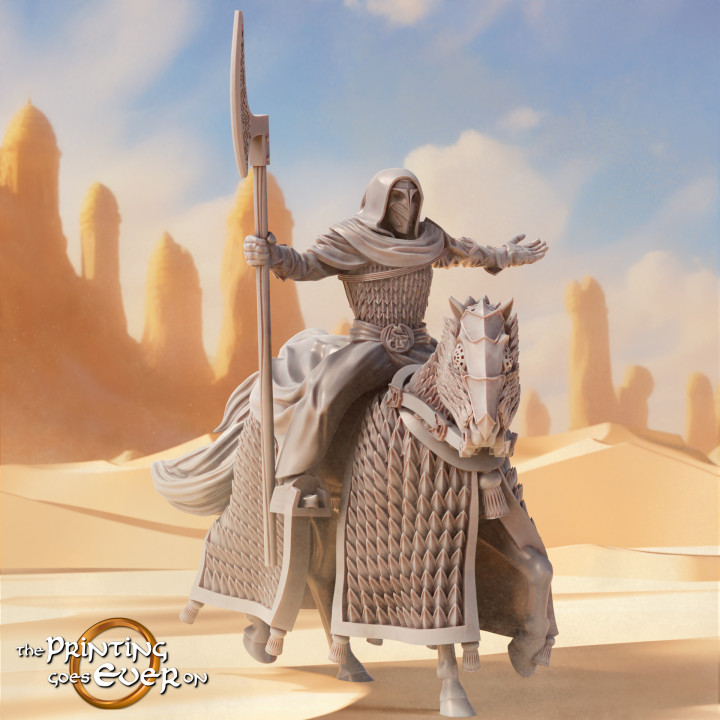 3D Printable Serpent High Priest - Mounted - Presupported by The ...