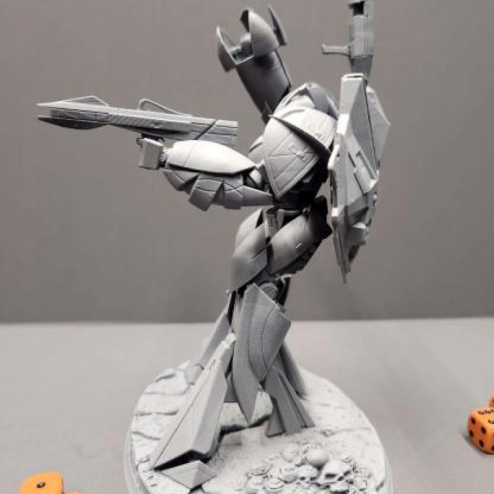 3D Printable Heavy Turn Battlesuit by LeesedRenfort