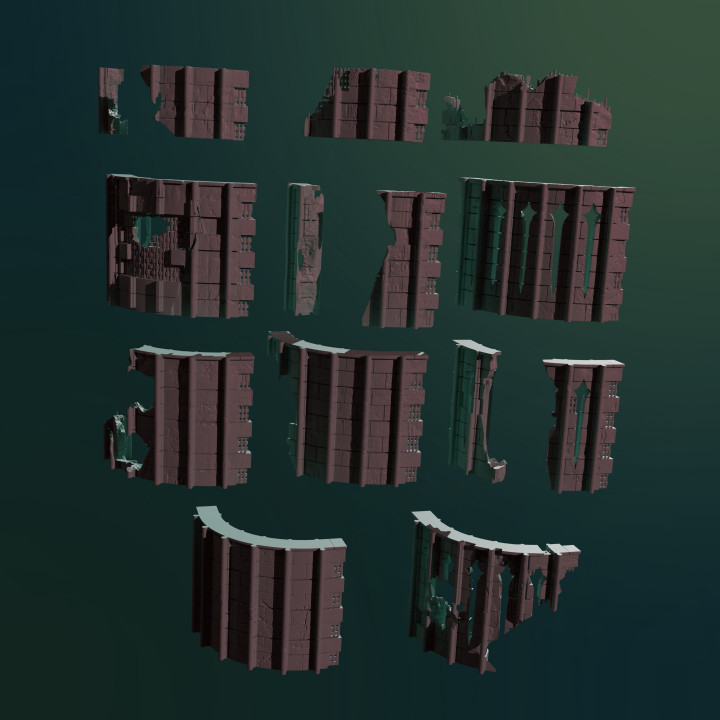 3D Printable Gothic Administratum by EonsOfBattle