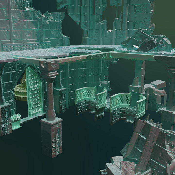 3D Printable Gothic Administratum by EonsOfBattle