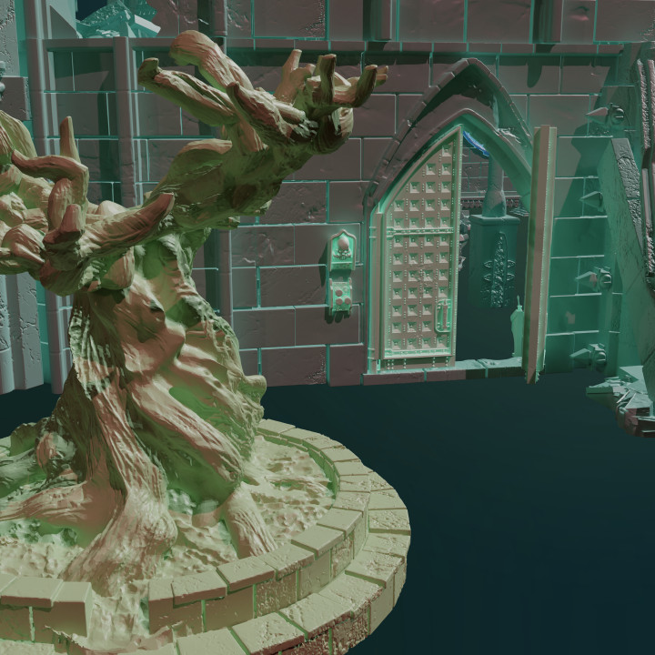 3D Printable Gothic Administratum by EonsOfBattle