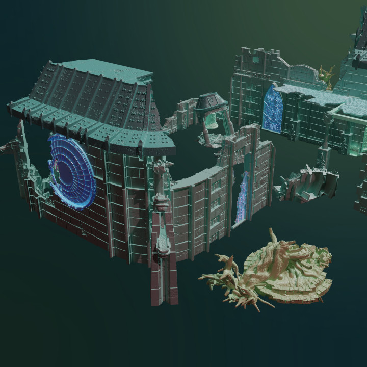 3D Printable Gothic Administratum by EonsOfBattle