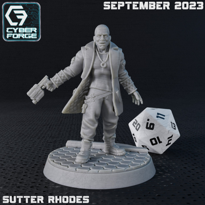 3D Printable Cyber Forge - September 23 Release by Titan Forge Miniatures