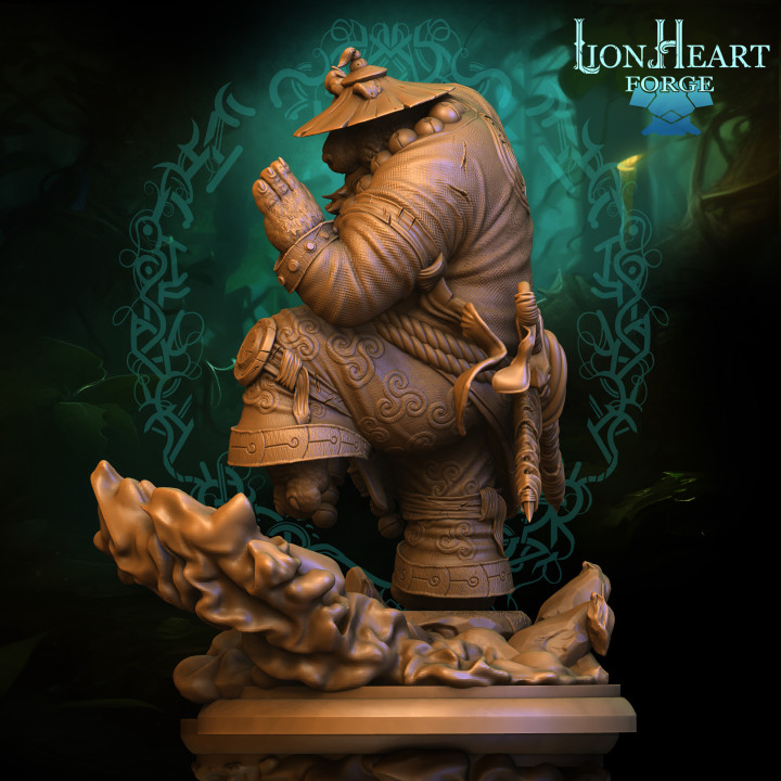 3D Printable Panda ( master seji) by Lion Heart Forge