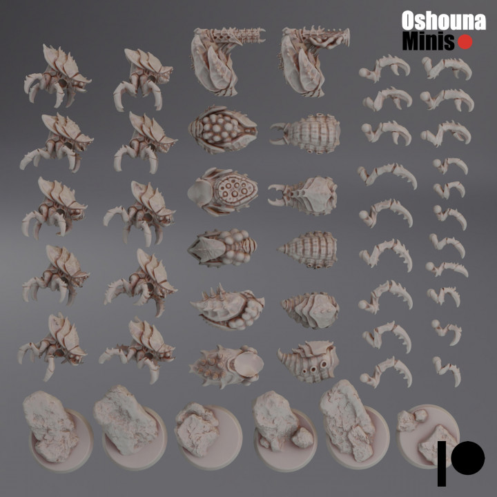 3D Printable Deep Hive - Bugs 2.0 by Oshounaminis