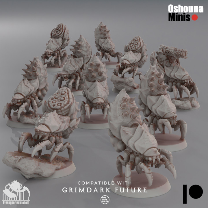 3D Printable Deep Hive - Bugs 2.0 by Oshounaminis