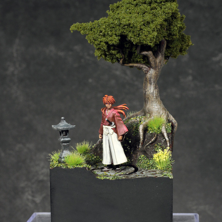 3D Printable Japanese Tree Display Base by EthanTSavage