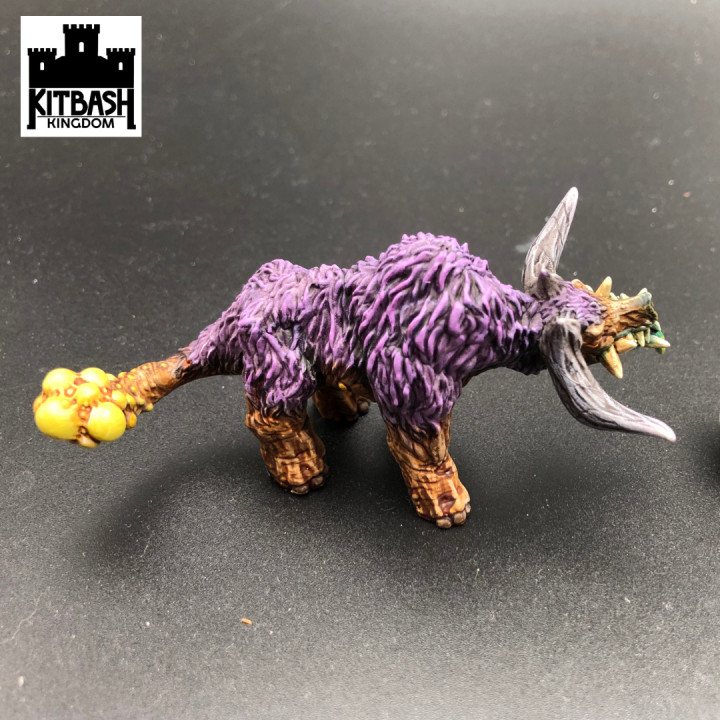3D Printable Catoblepas by kitbash kingdom