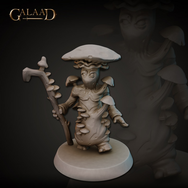 3D Printable Myconid by Galaad Miniatures