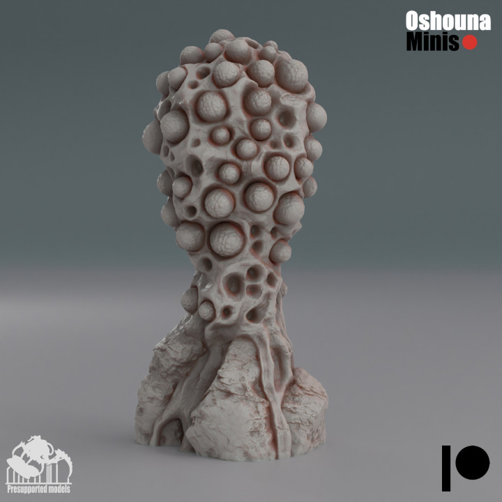 3D Printable egg clusters by Oshounaminis