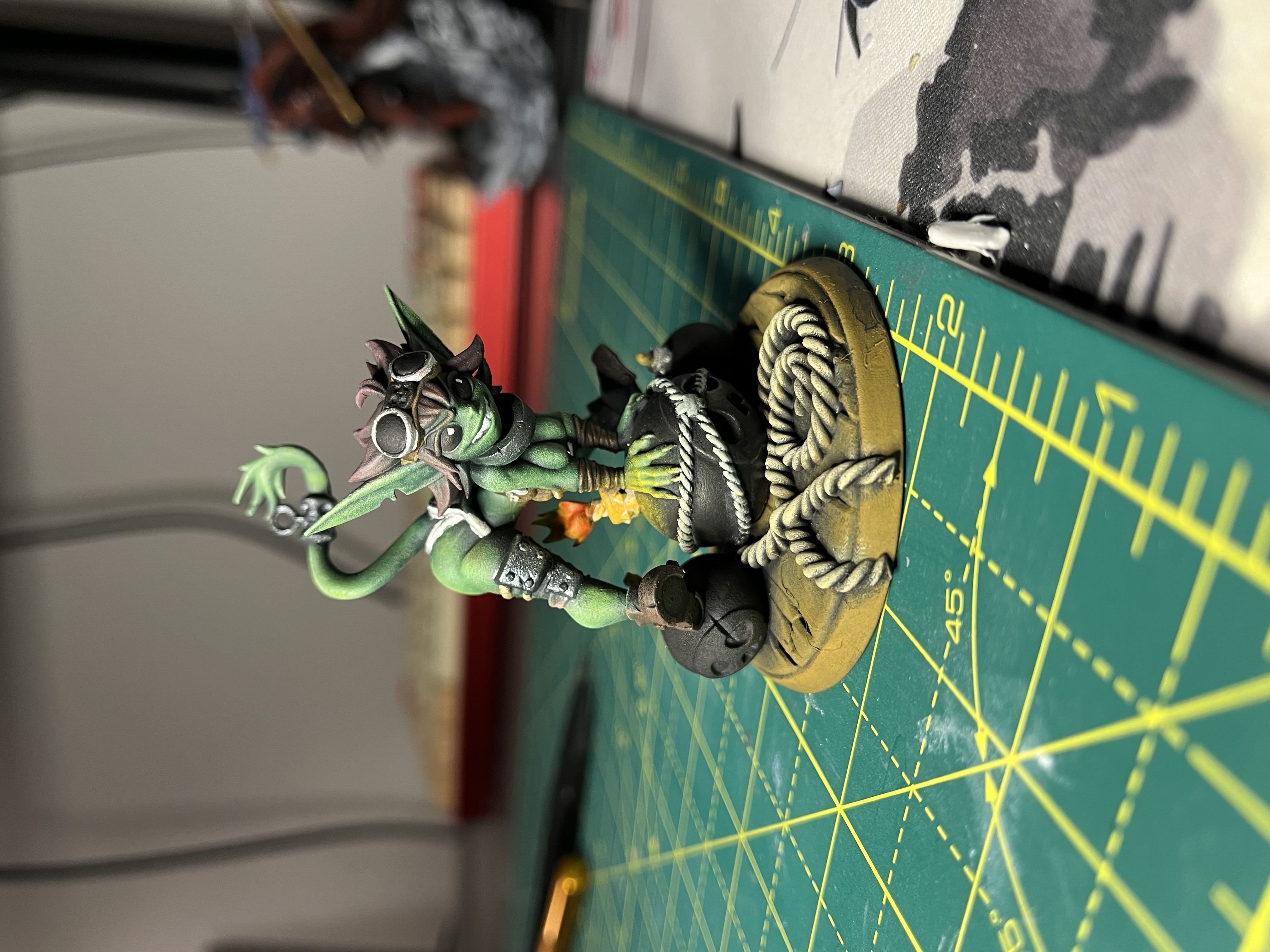 3D Print of Bomb Goblin | Twin Goddess Mini ( Female Goblin Artificer ...