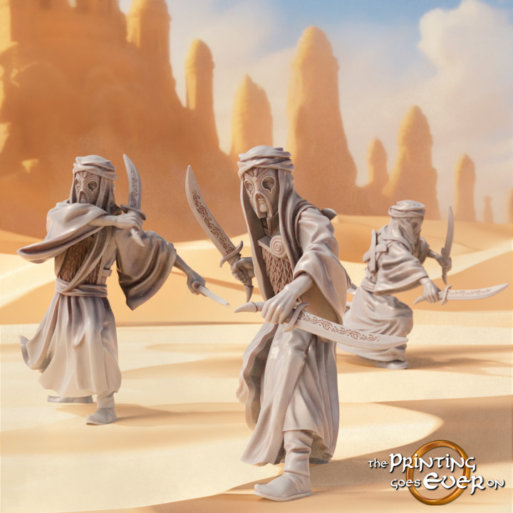 3D Printable Serpent Cult - Presupported by The Printing Goes Ever On