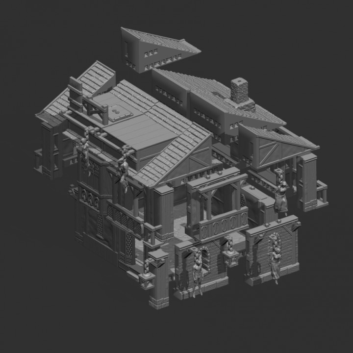 3D Printable Modular Town Blocks of Grieveborough - Full Set (for FDM ...