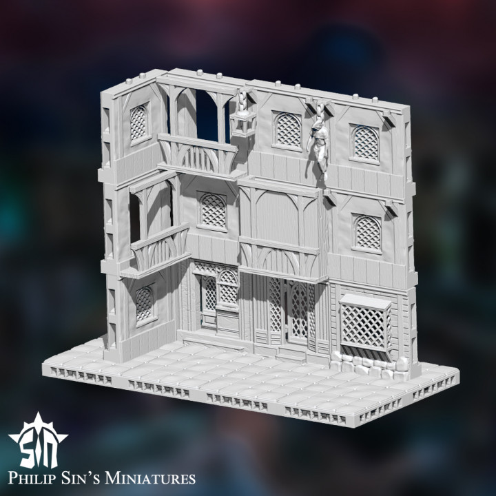 3D Printable Modular Town Blocks of Grieveborough - Basic Set (for FDM ...