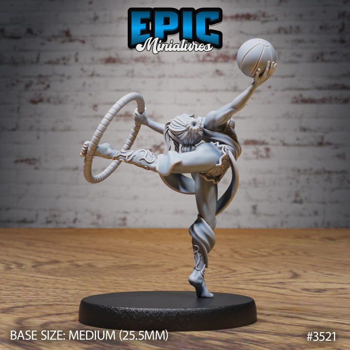 3D Printable Acrobat Elf Set A / Carnival Elven Artist / Funfair Elvish ...