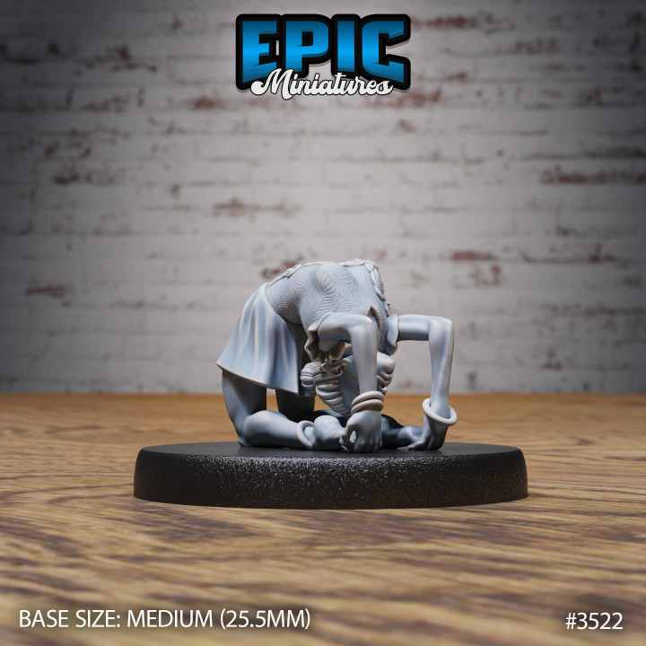 3D Printable Acrobat Elf Set A / Carnival Elven Artist / Funfair Elvish ...