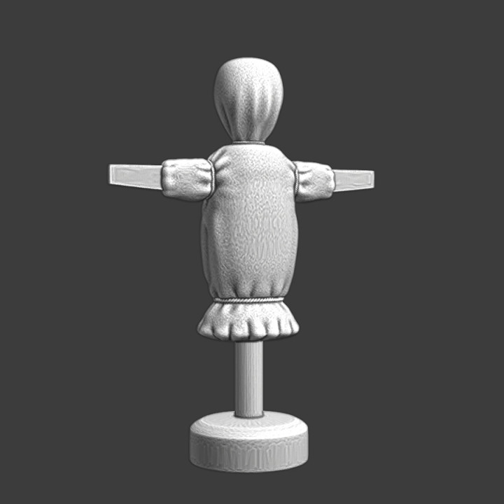 3D Printable Medieval target practice doll by Northern Crusades Miniatures