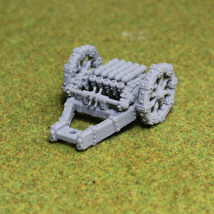 3D Printable Volley Gun by MOMminiatures