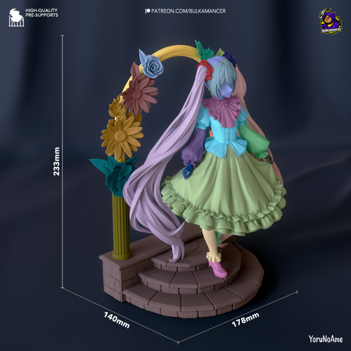 3D Printable The Maiden of the Tree | 233mm by Bulkamancer Sculpts