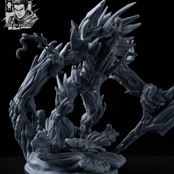 3D Printable Ice Golem + Water Elemental Combo by Ronin Arts Workshop