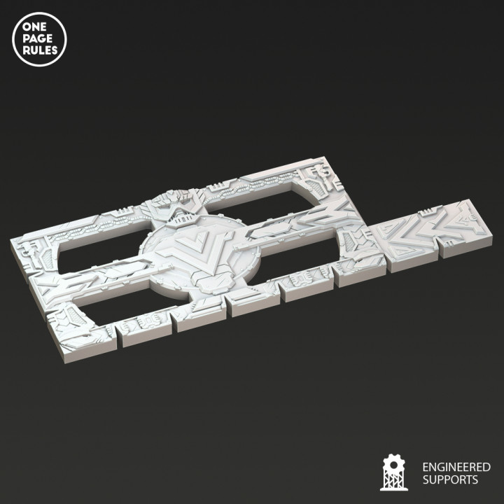 3D Printable Dwarf Guilds Game Aids by One Page Rules