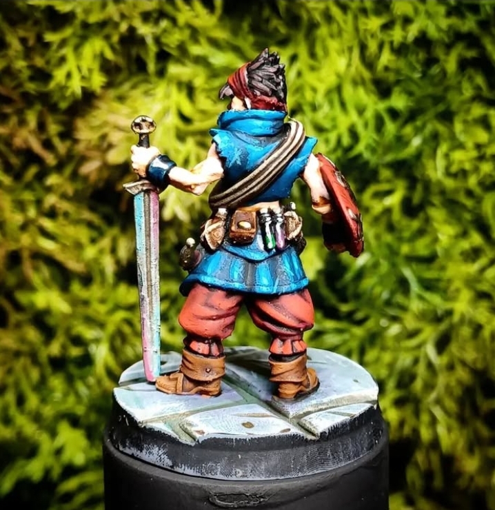 3D Printable Human Male Adventurer - RPG Hero Character D&D 5e - Titans ...