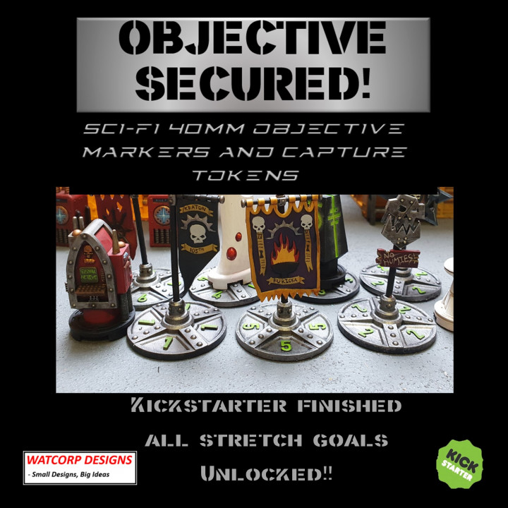 3D Printable Objective Secured 2! by Watcorp Designs