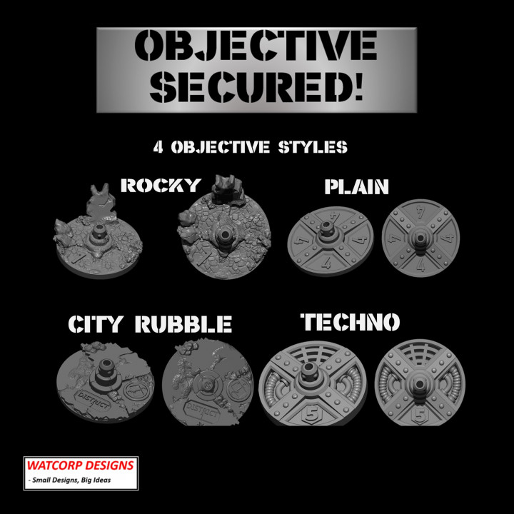 3D Printable Objective Secured 2! by Watcorp Designs