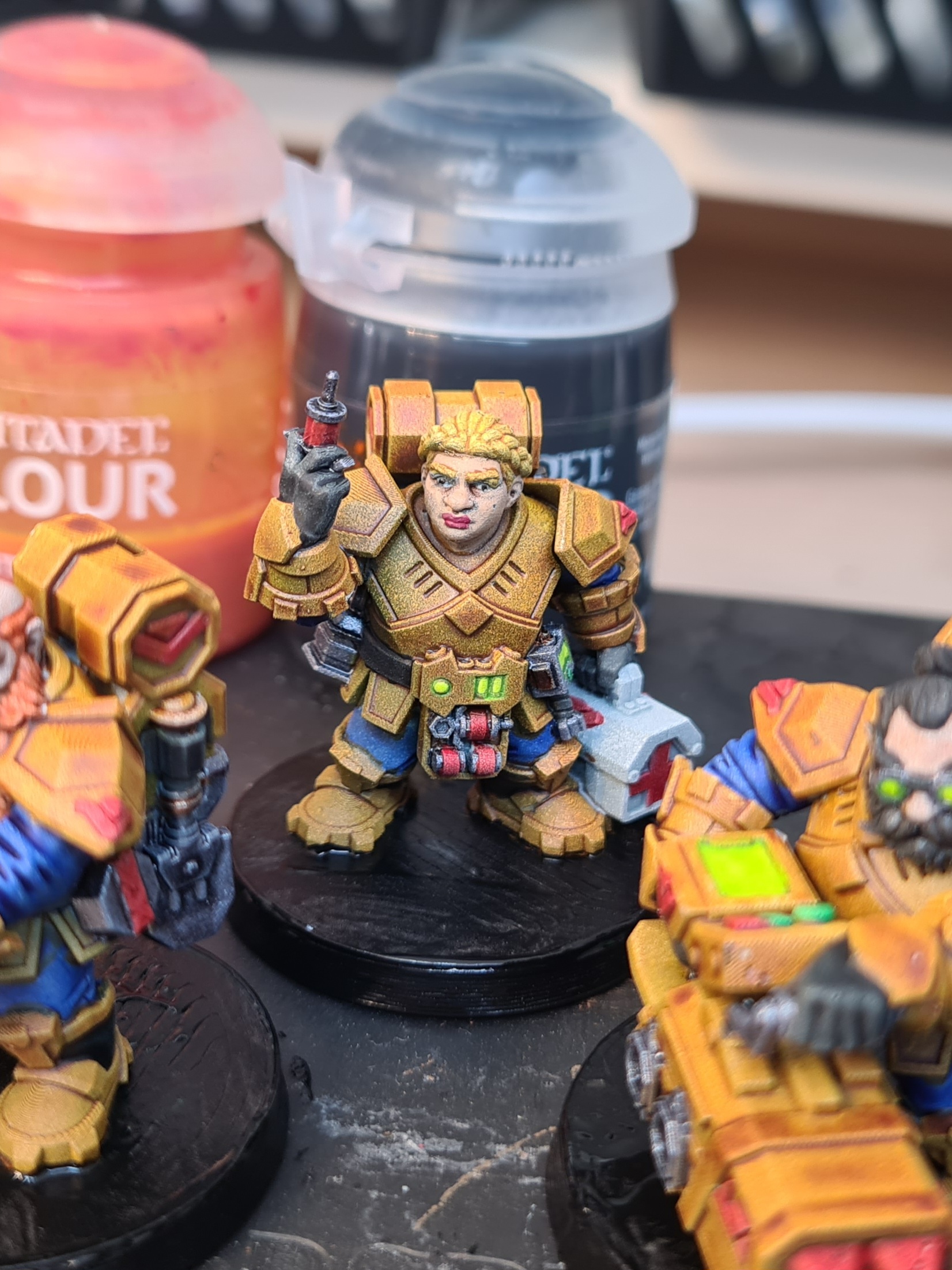 3D Printable Dwarf Warriors - Dwarf Guilds by One Page Rules