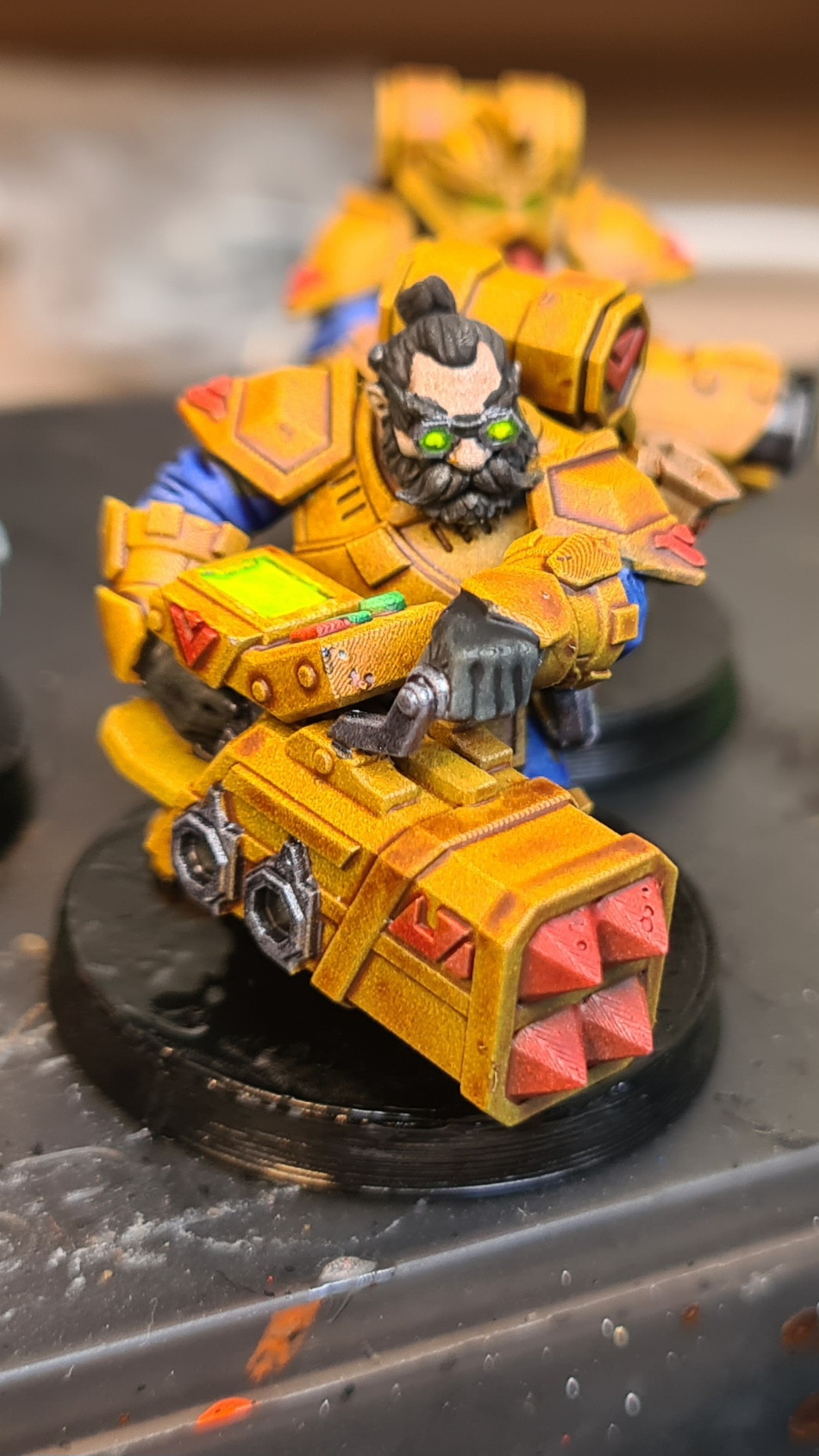 3D Printable Dwarf Warriors - Dwarf Guilds by One Page Rules