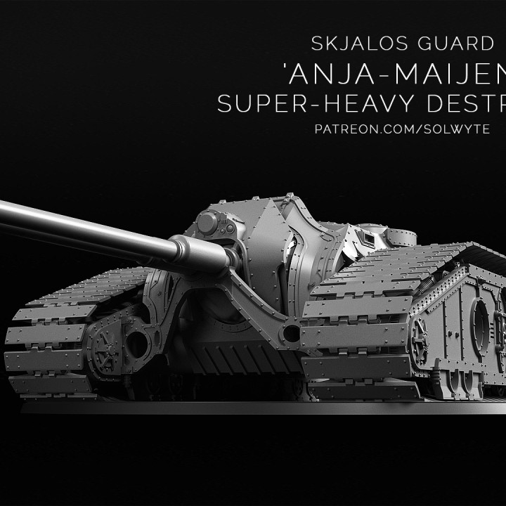 3D Printable Skjalos Guard - 'Anja-Maijen' Super-Heavy Destroyer by ...