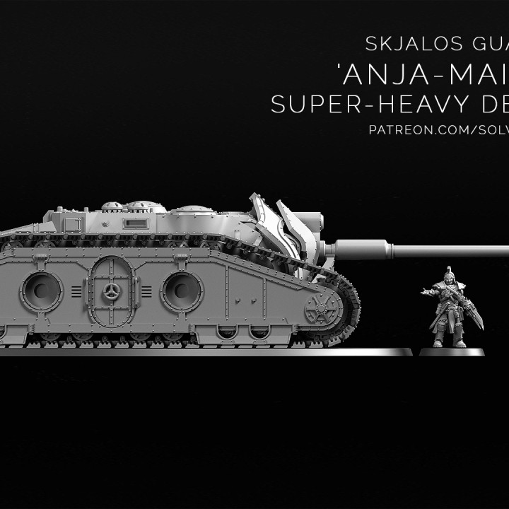 3D Printable Skjalos Guard - 'Anja-Maijen' Super-Heavy Destroyer by ...