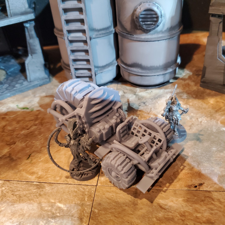 3D Printable Tri-Wheeler by Midnight Sky Games