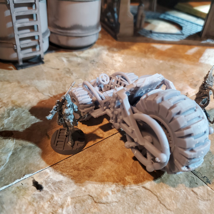 3D Printable Tri-Wheeler by Midnight Sky Games