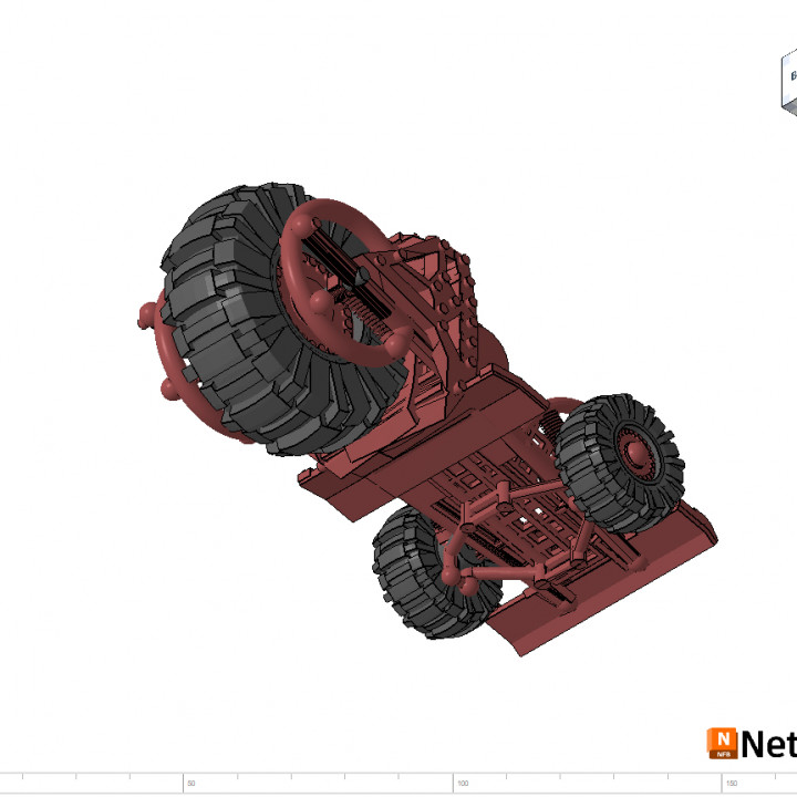 3D Printable Tri-Wheeler by Midnight Sky Games