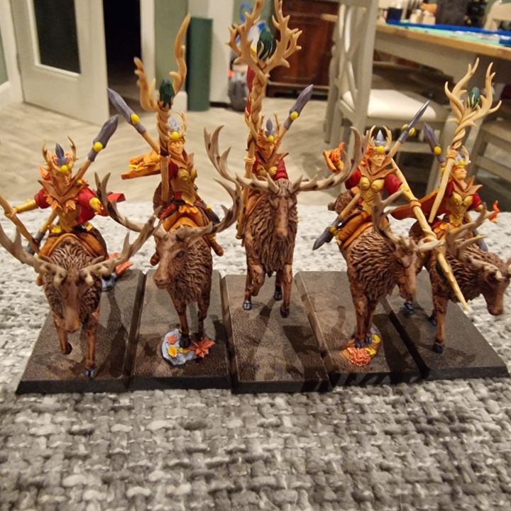 3D Print of Wood Elves Briar maidens (elf) by willfoley