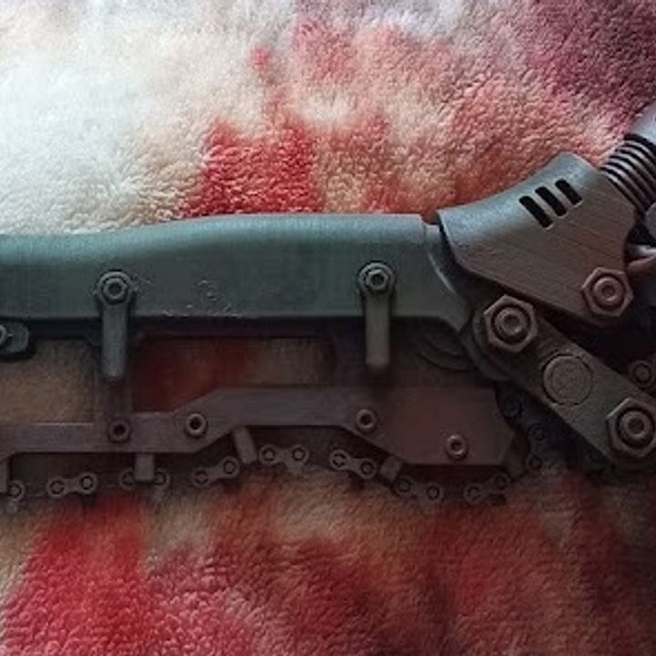 3D Print of Fallout 4 Ripper by Pariah Dog