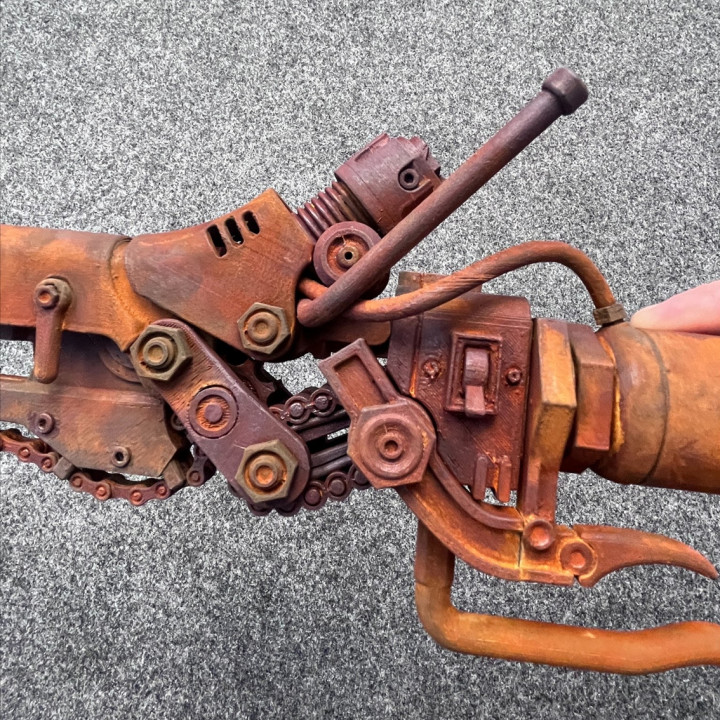 3D Printable Fallout 4 Ripper by Tomasz