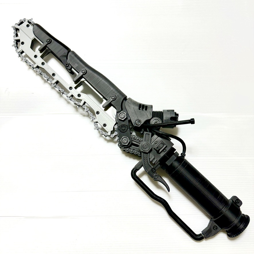 3D Printable Fallout 4 Ripper by Tomasz