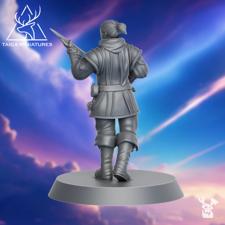 3D Printable Celestial Warriors Set by Taiga Miniatures