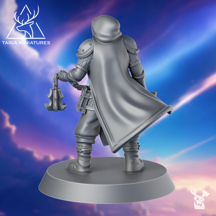 3D Printable Celestial Warriors Set by Taiga Miniatures