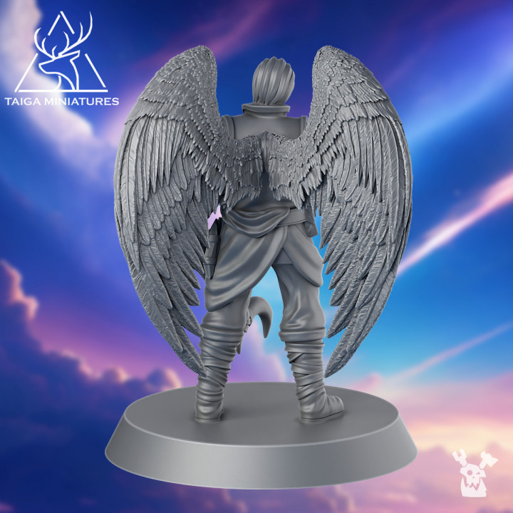 3D Printable Celestial Warriors Set by Taiga Miniatures