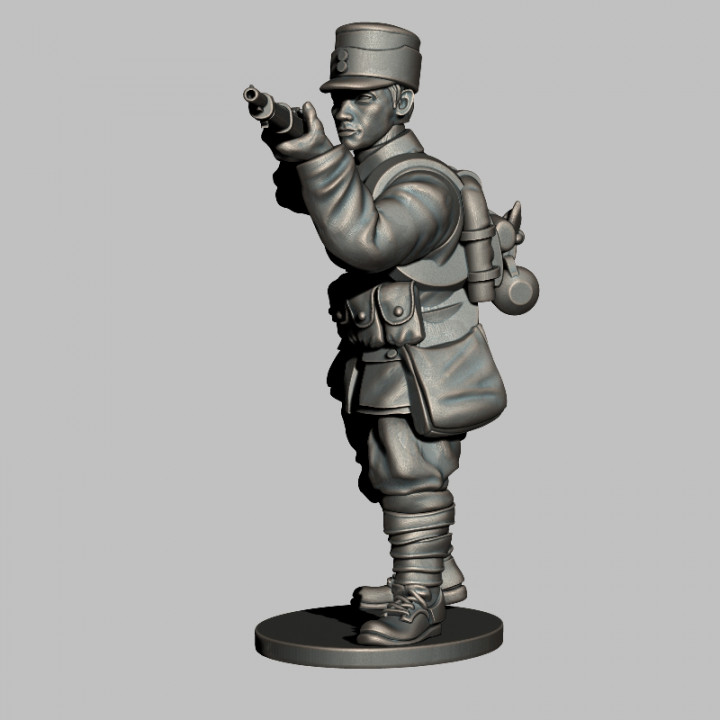 3D Printable WW2 Chinese Infantry by Wargames Atlantic