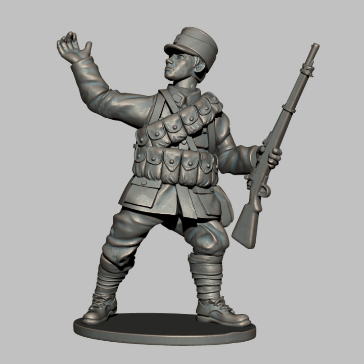 3D Printable WW2 Chinese Infantry by Wargames Atlantic