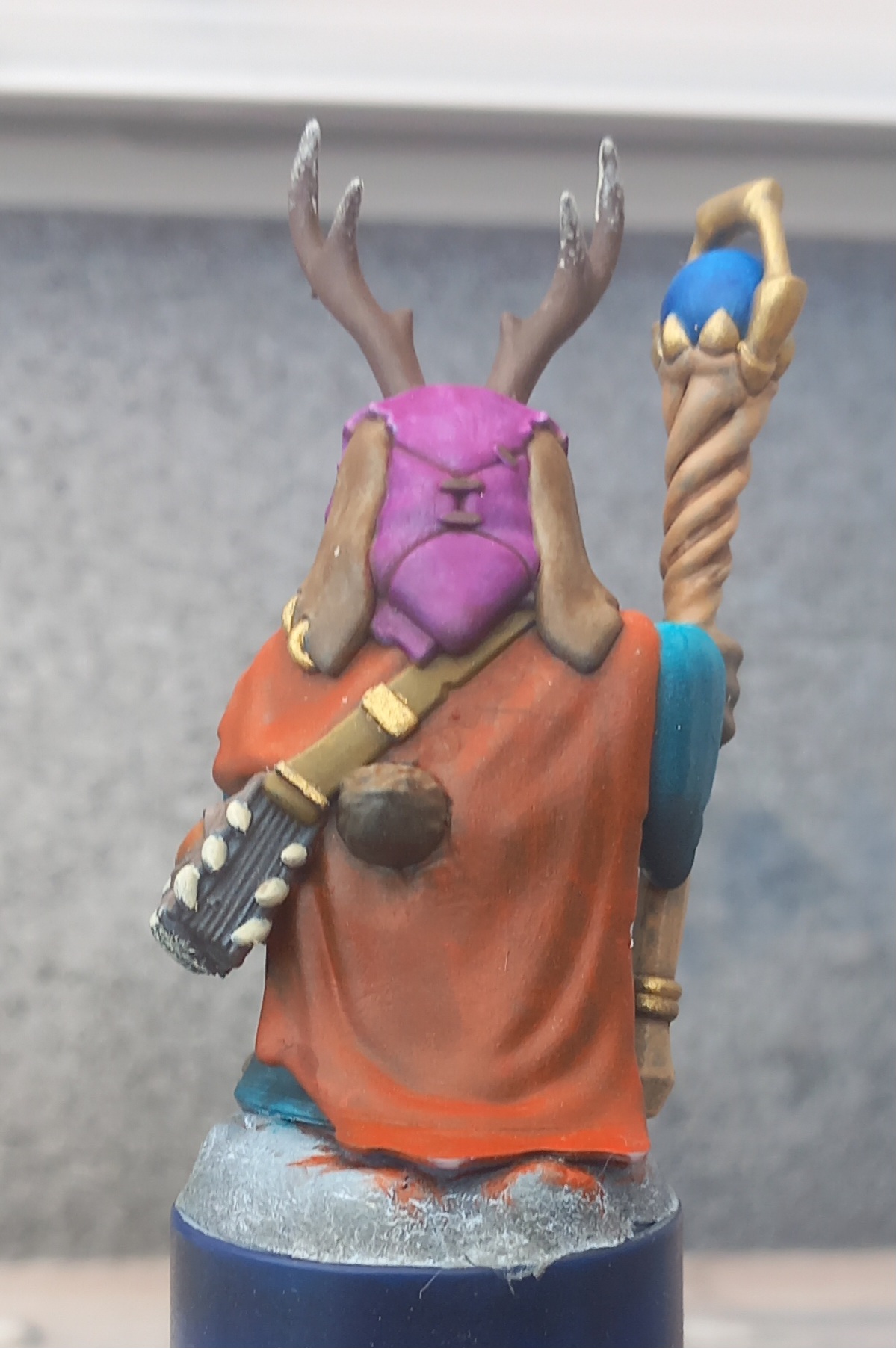 3D Printable Bunny Warlock Sample by Printed Encounter