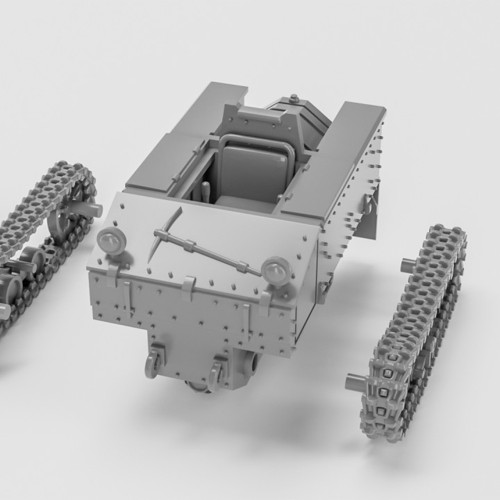 3D Printable Artillerie Schlepper VA 601 (B) (Germany, WW2) by Wargame3d