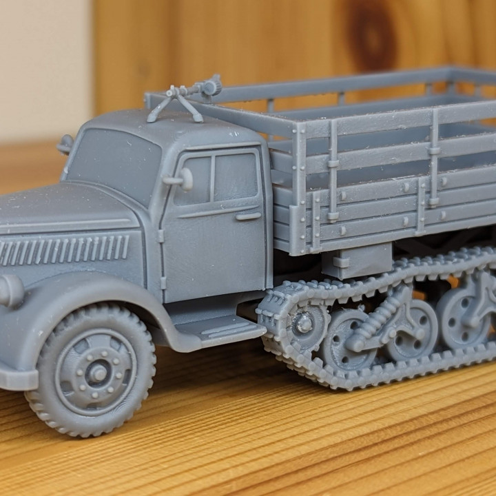3D Printable Sd.Kfz.3 Opel Maultier (Germany, WW2) by Wargame3d