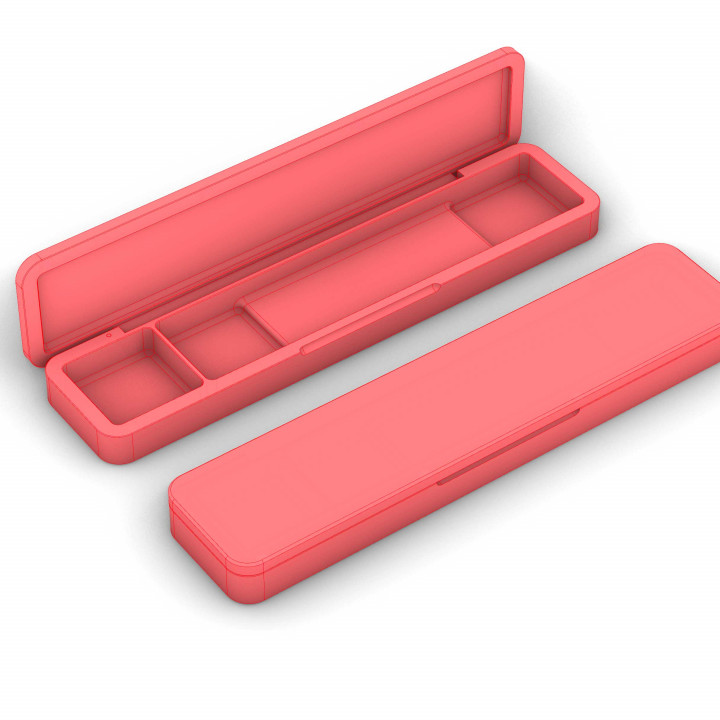 3D Printable Pencil Case by zoetion